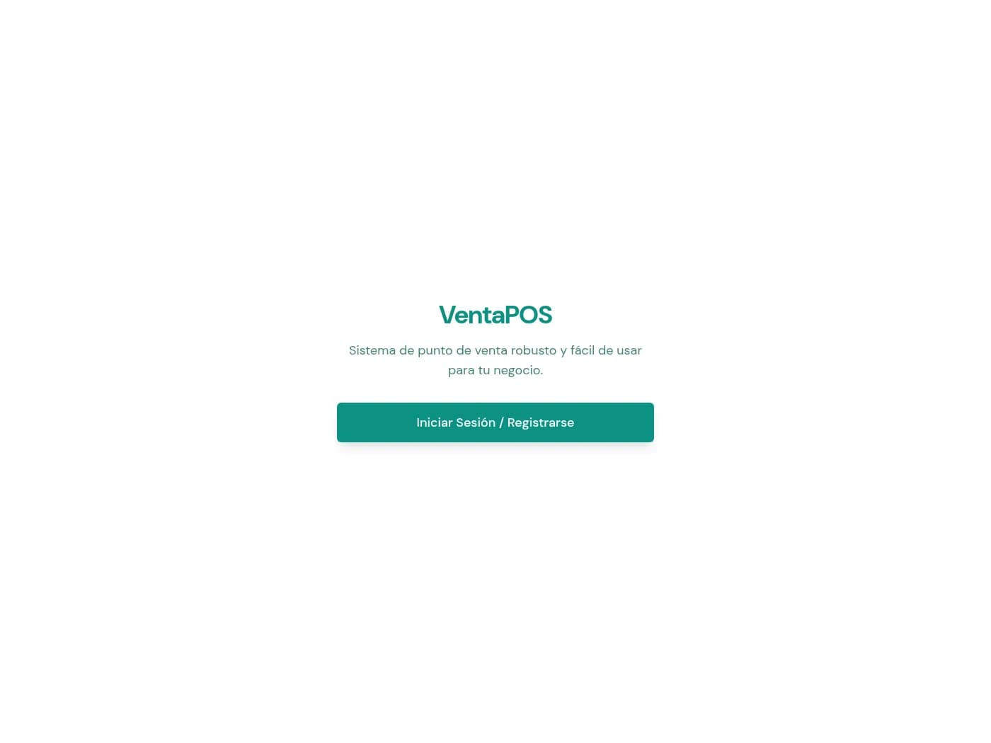VentaPOS Dashboard