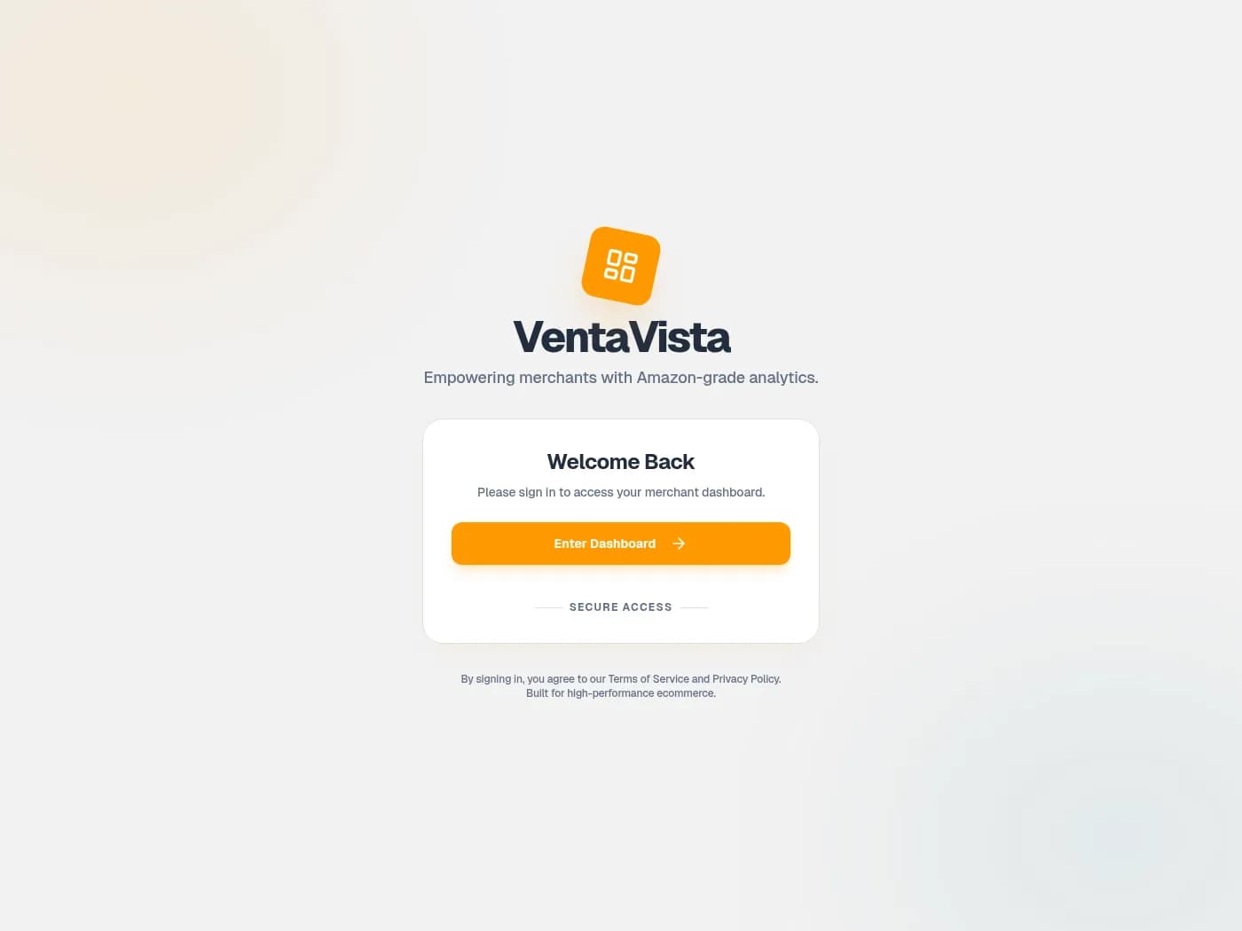 VentaVista Dashboard