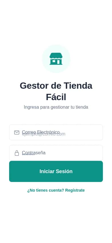Gestor de tienda