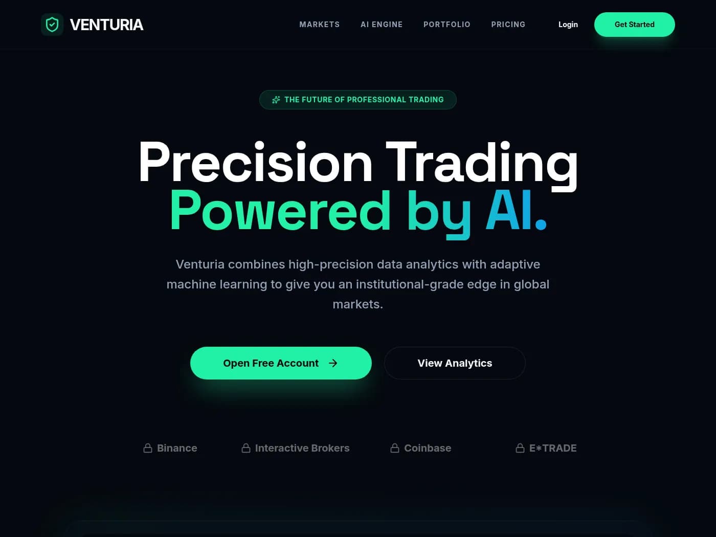 Venturia AI Trading Suite