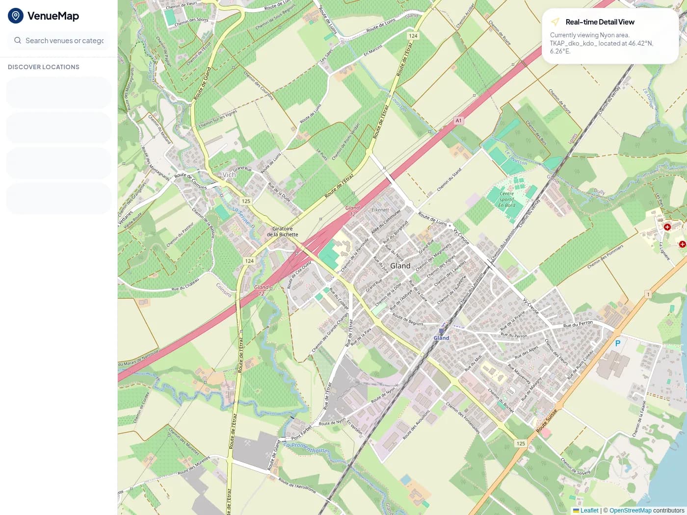 Venue Locator Map