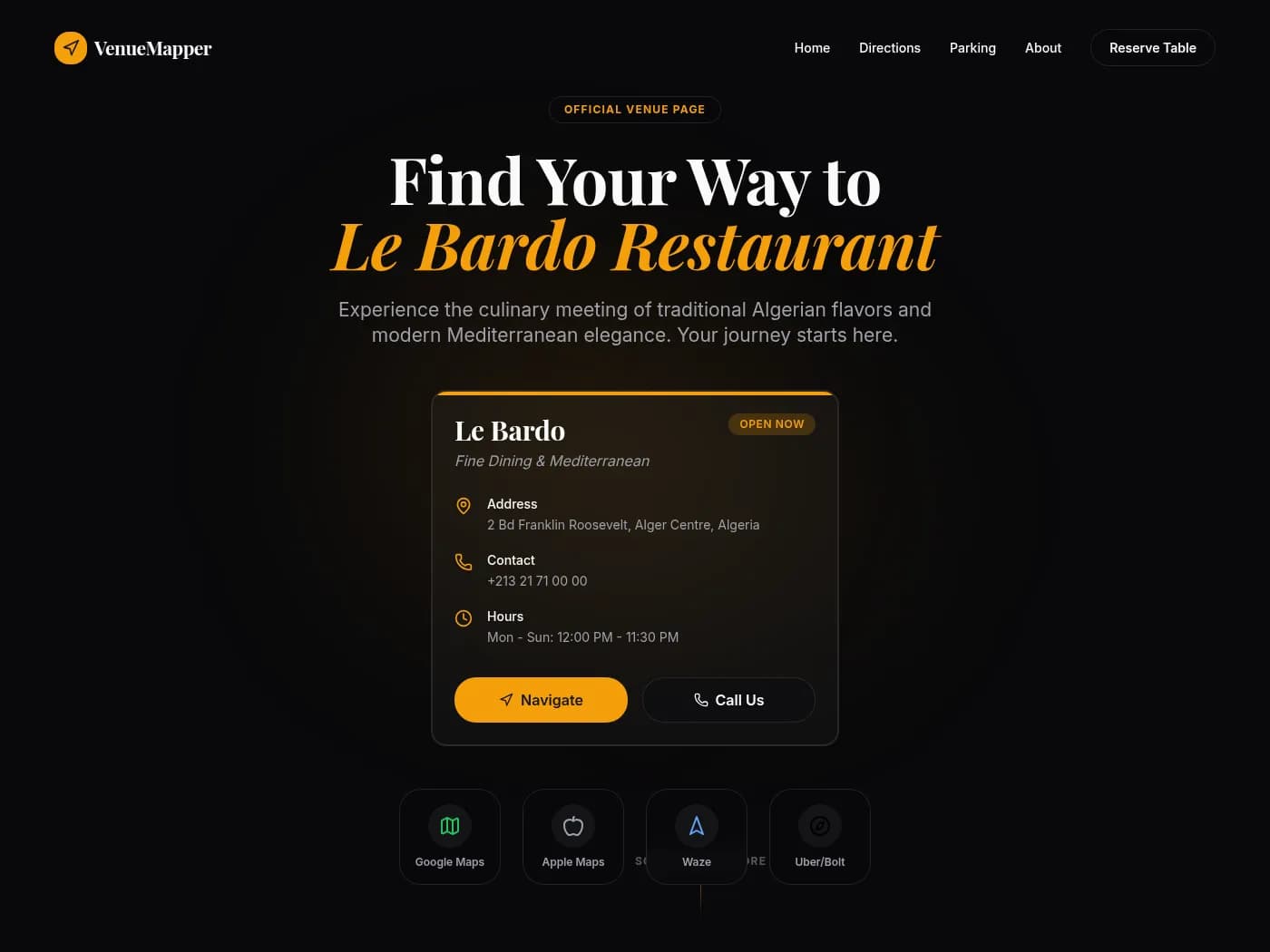 Venue Mapper