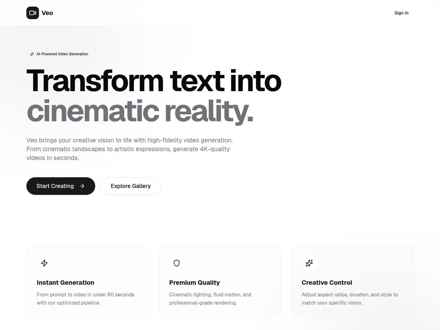 Veo Video Generator