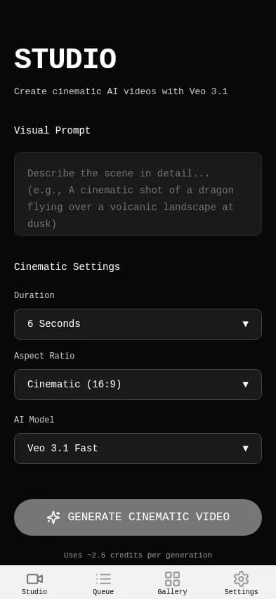 Veo3 Android Studio