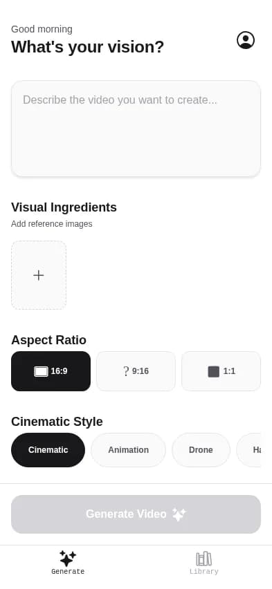 Veo3 Mobile Clone