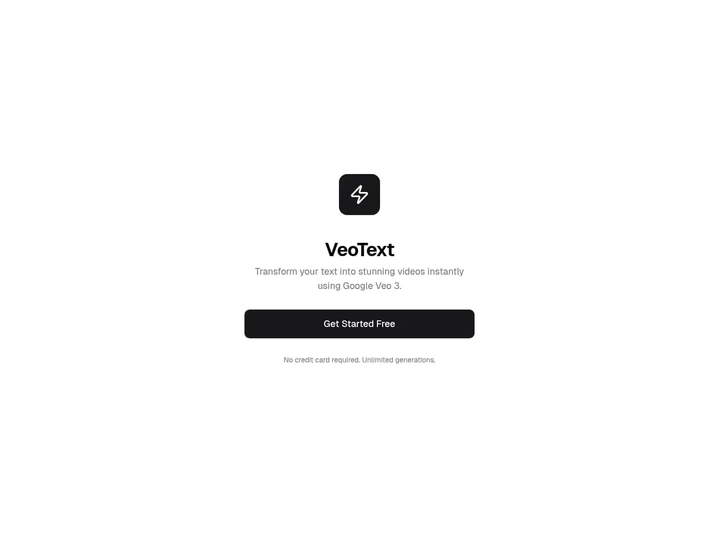 VeoText Video Maker