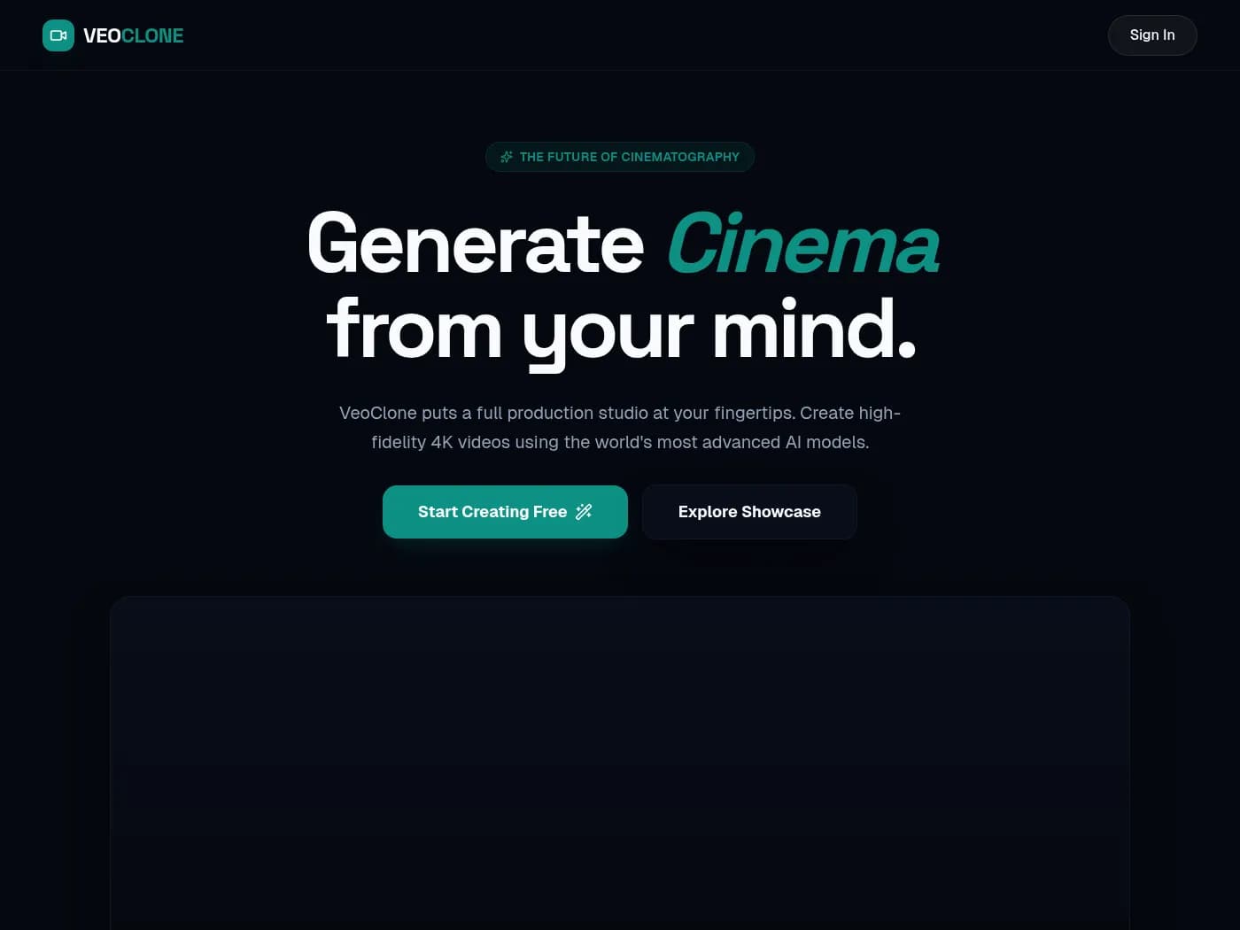 VeoClone AI Video Generator