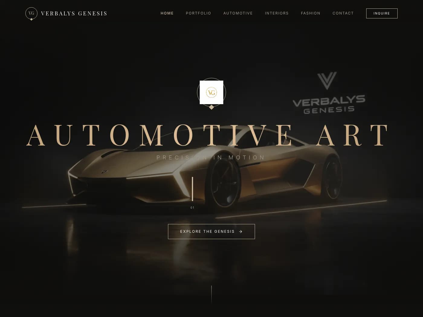 Verbalys Genesis Microsite