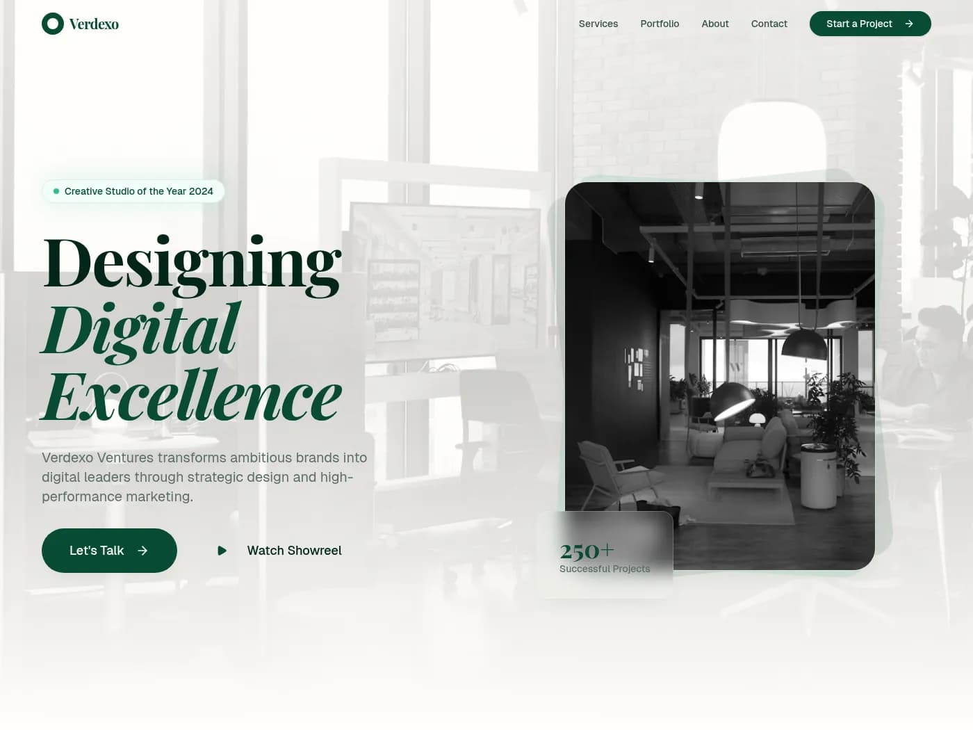 Verdexo Agency Site