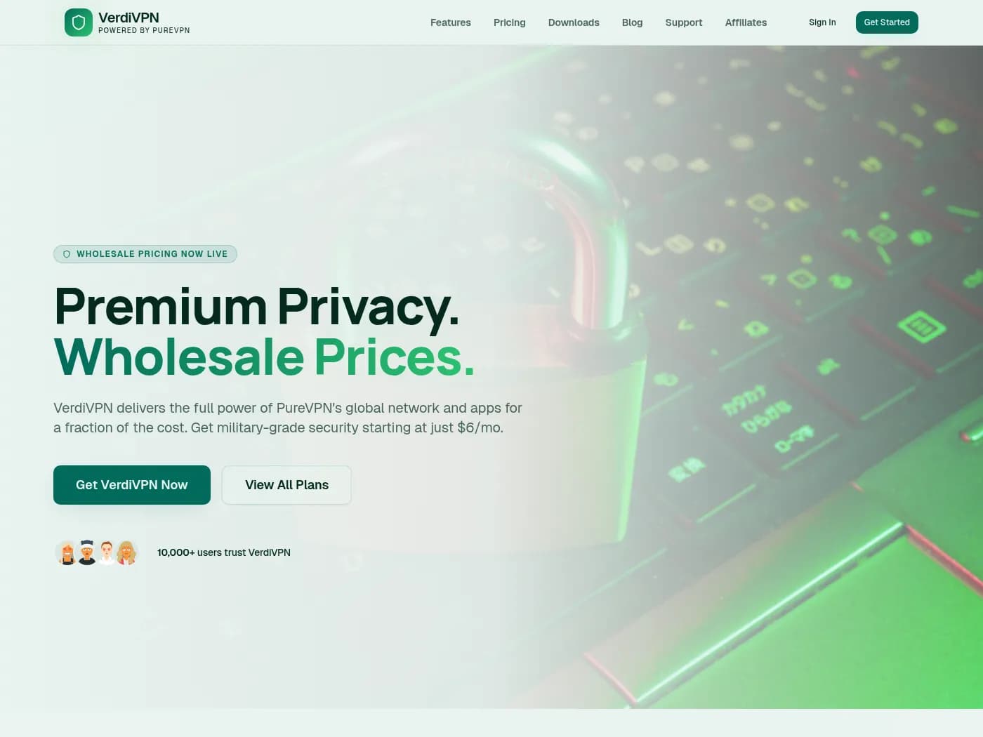 VerdiVPN Web Suite