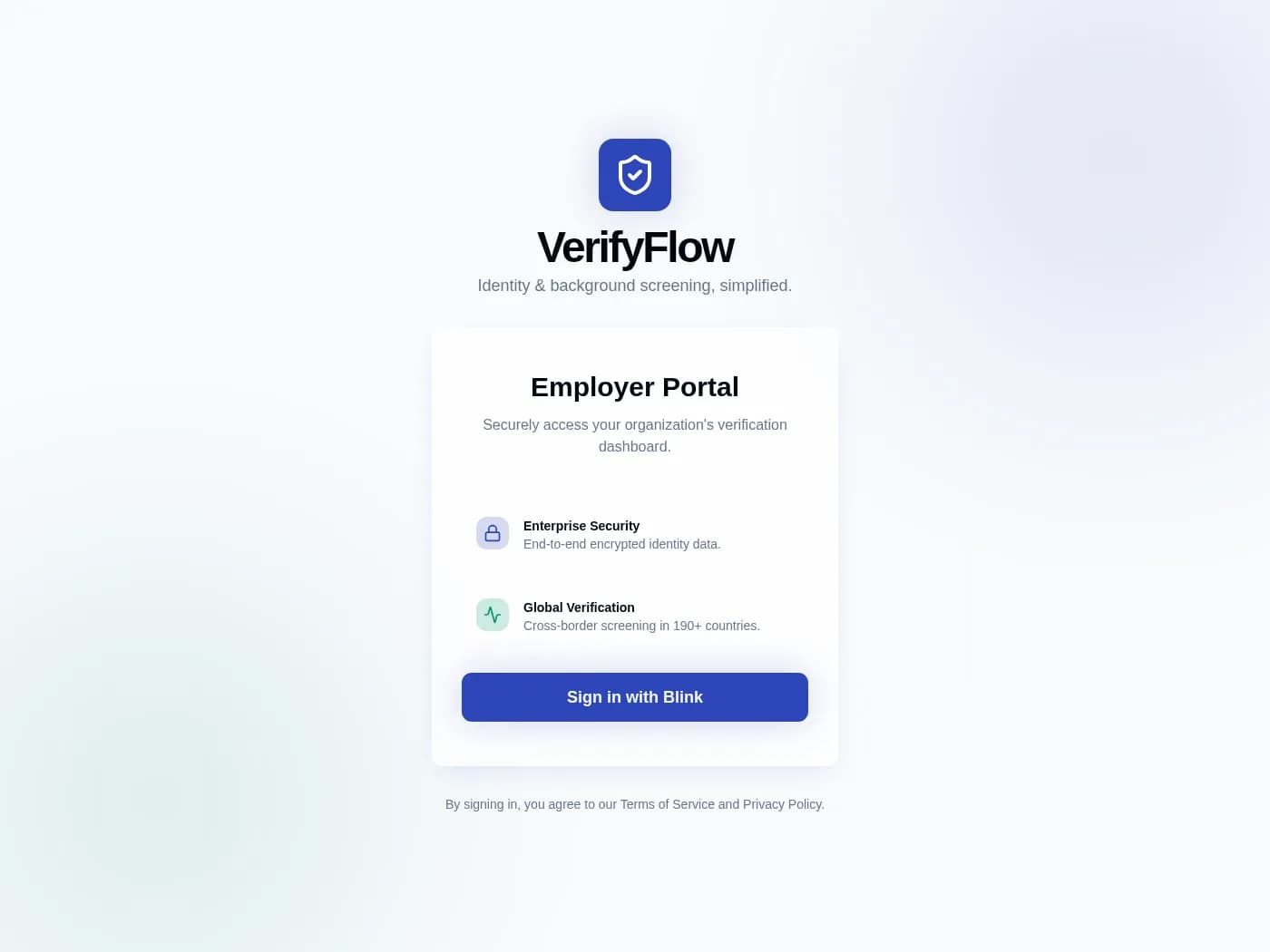 VerifyFlow Platform