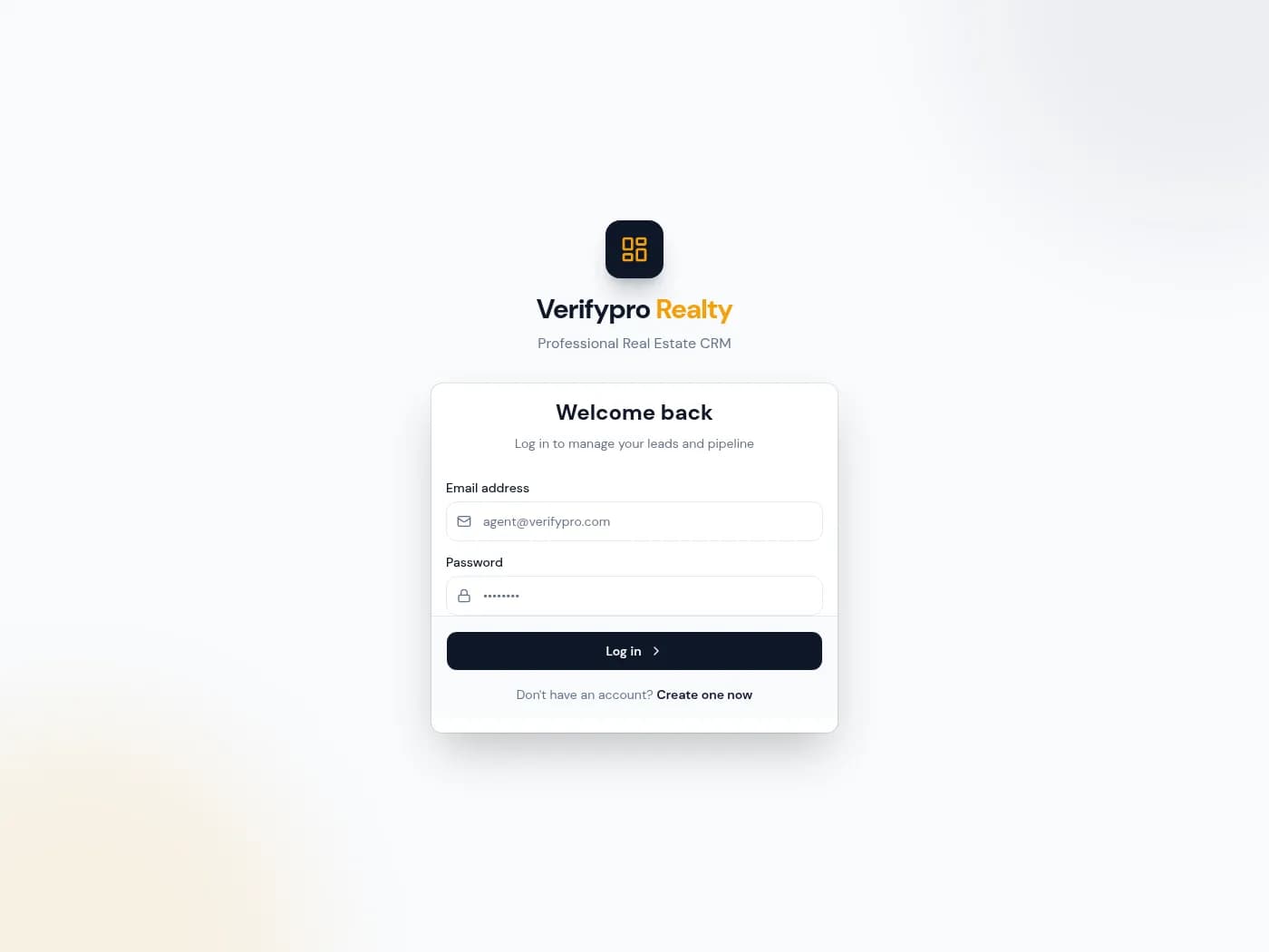 Verifypro CRM