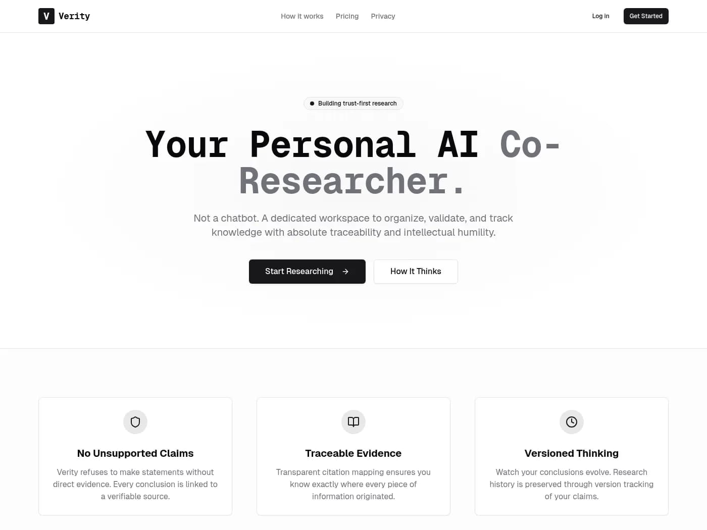 Verity Co-Researcher