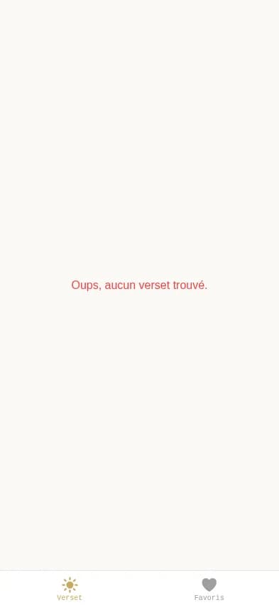 Verset du Jour Web