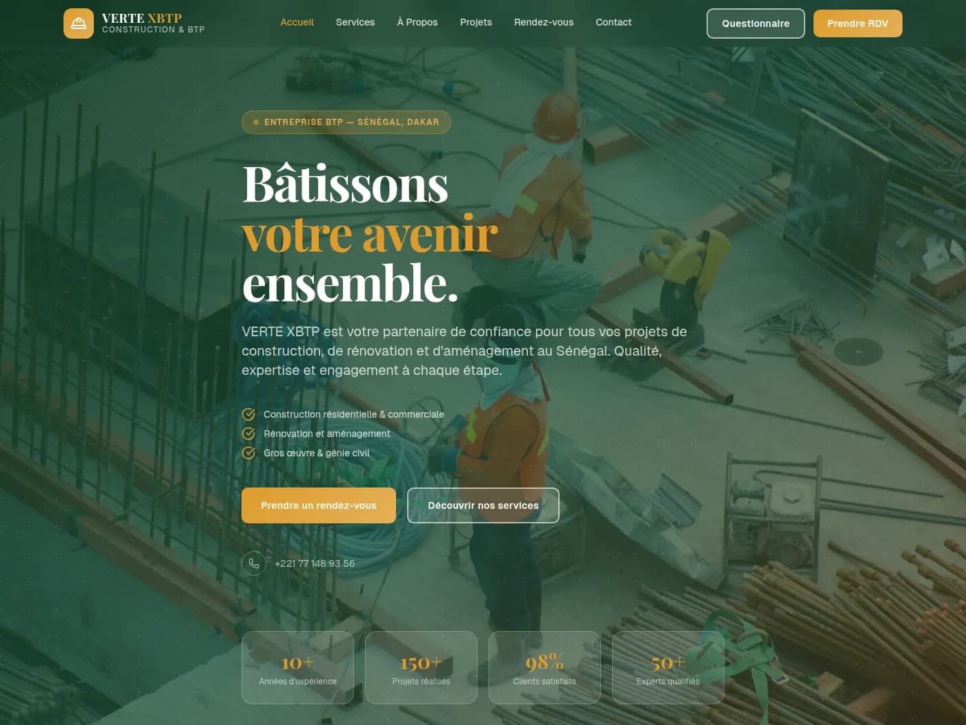 VERTEXBTP Web Presence