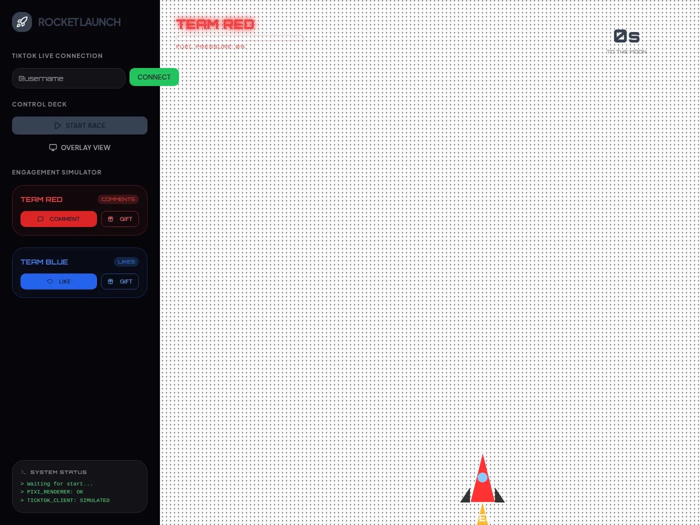 Vertical Rocket Launch Game