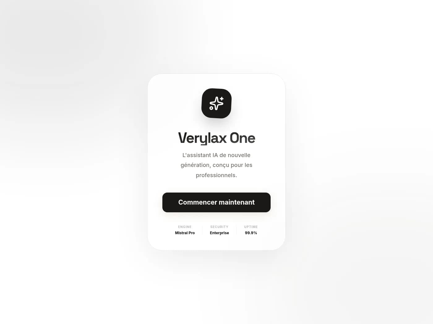 Verylax One AI Desk