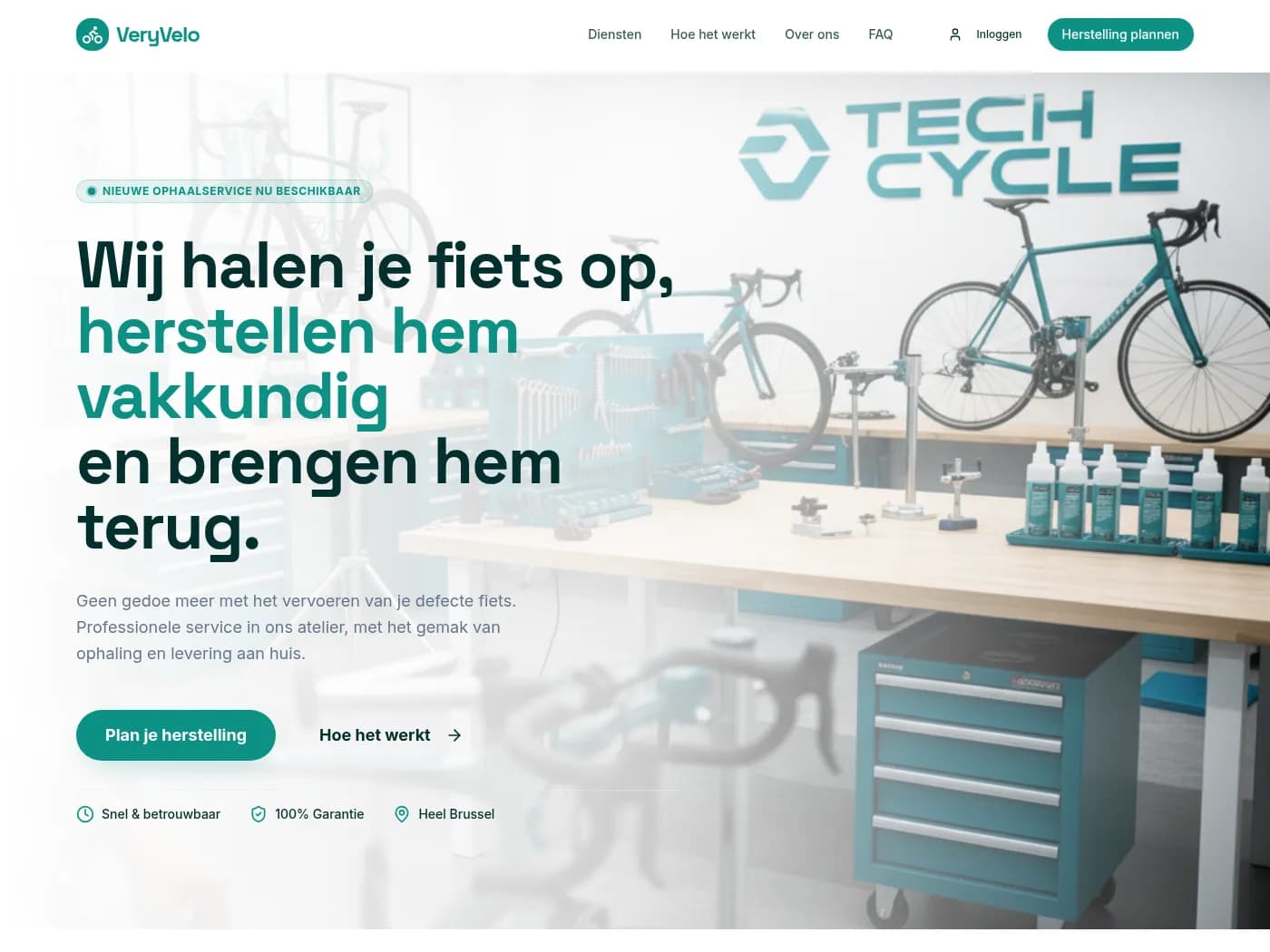 VeryVelo Service Site
