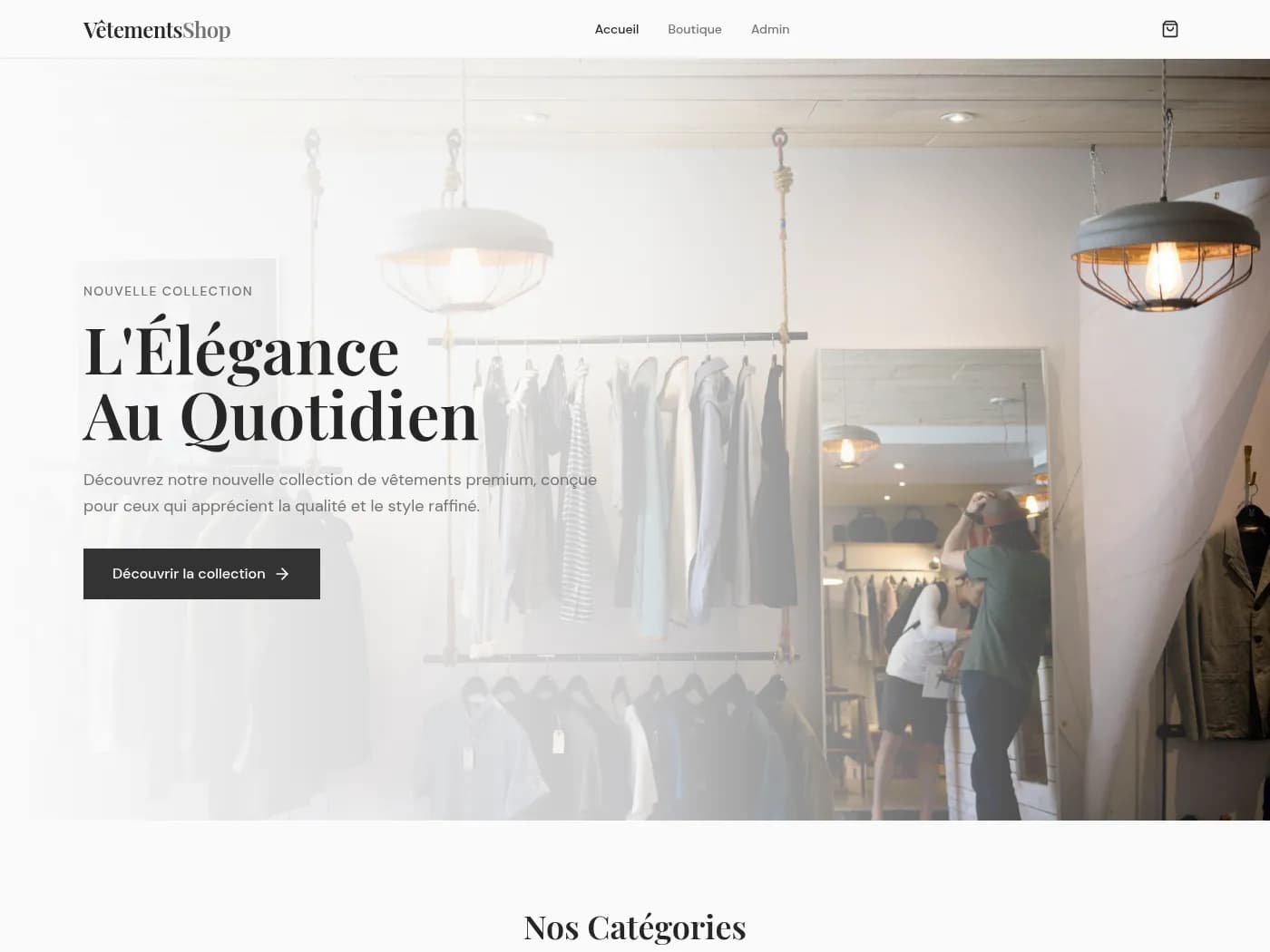 VêtementsShop