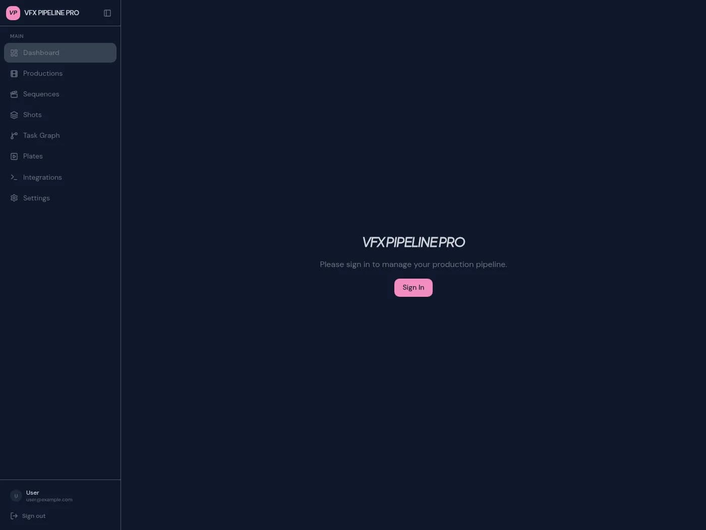 VFX Pipeline Pro