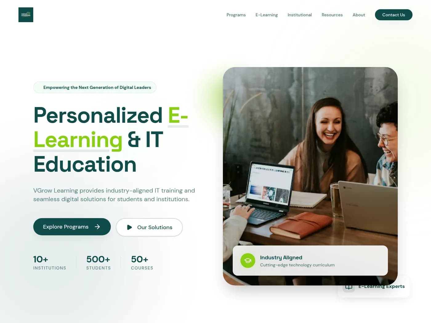 Vgrow Learning Redesign