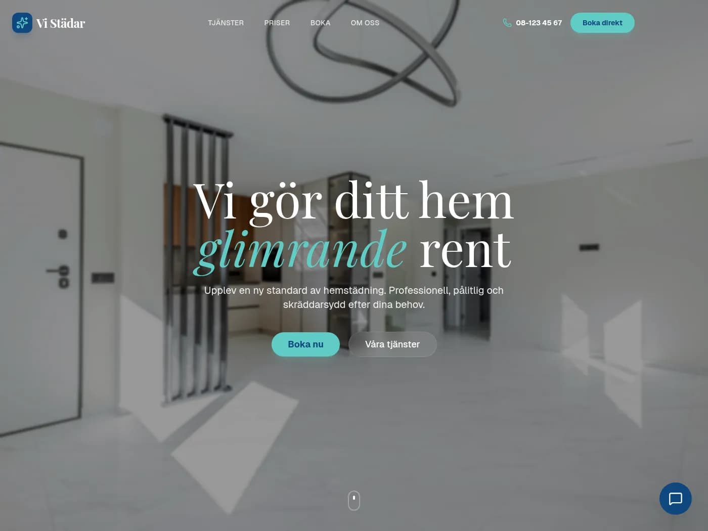 Vi Städar Booking Portal