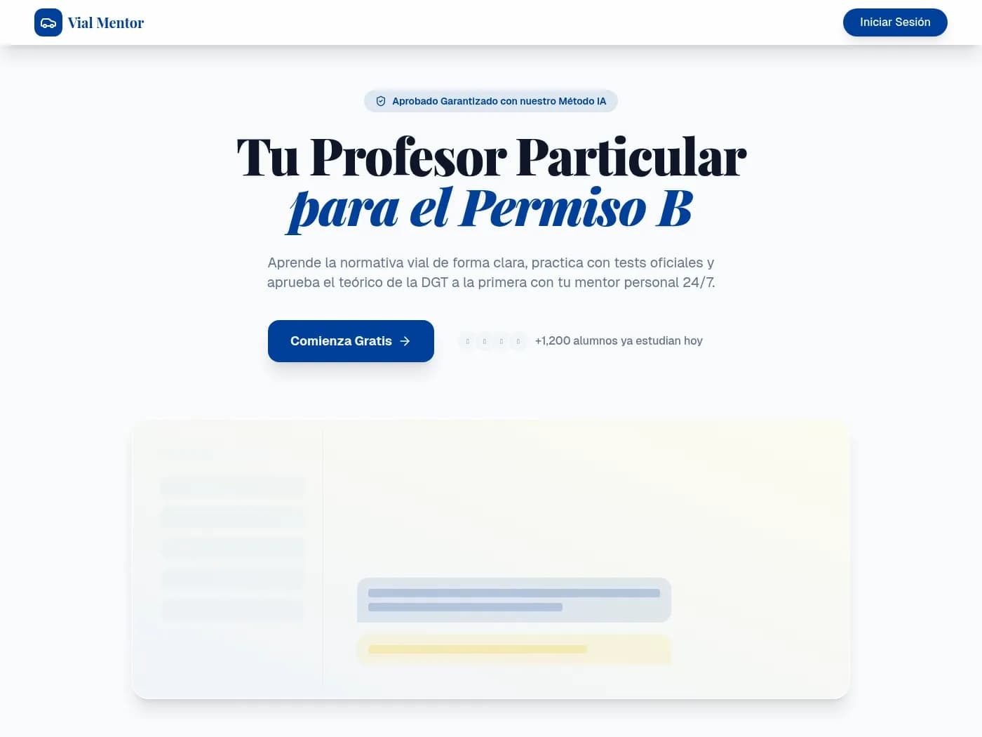 Vial Mentor Web App