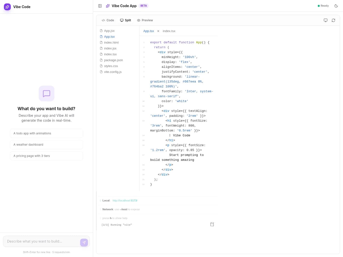 Vibe Code App