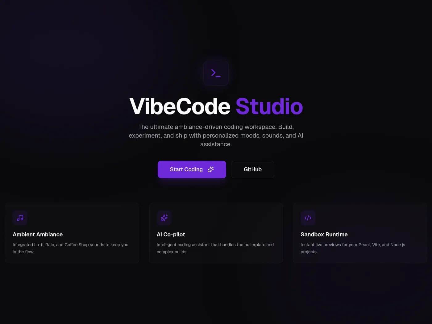 VibeCode Studio