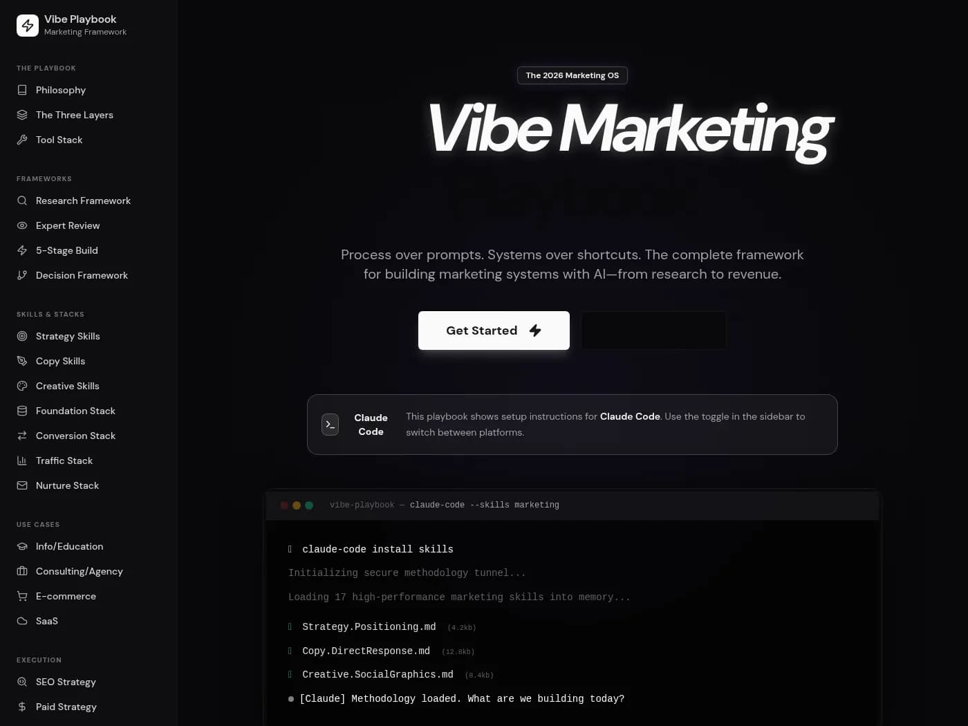 Vibe Marketing Playbook Clone