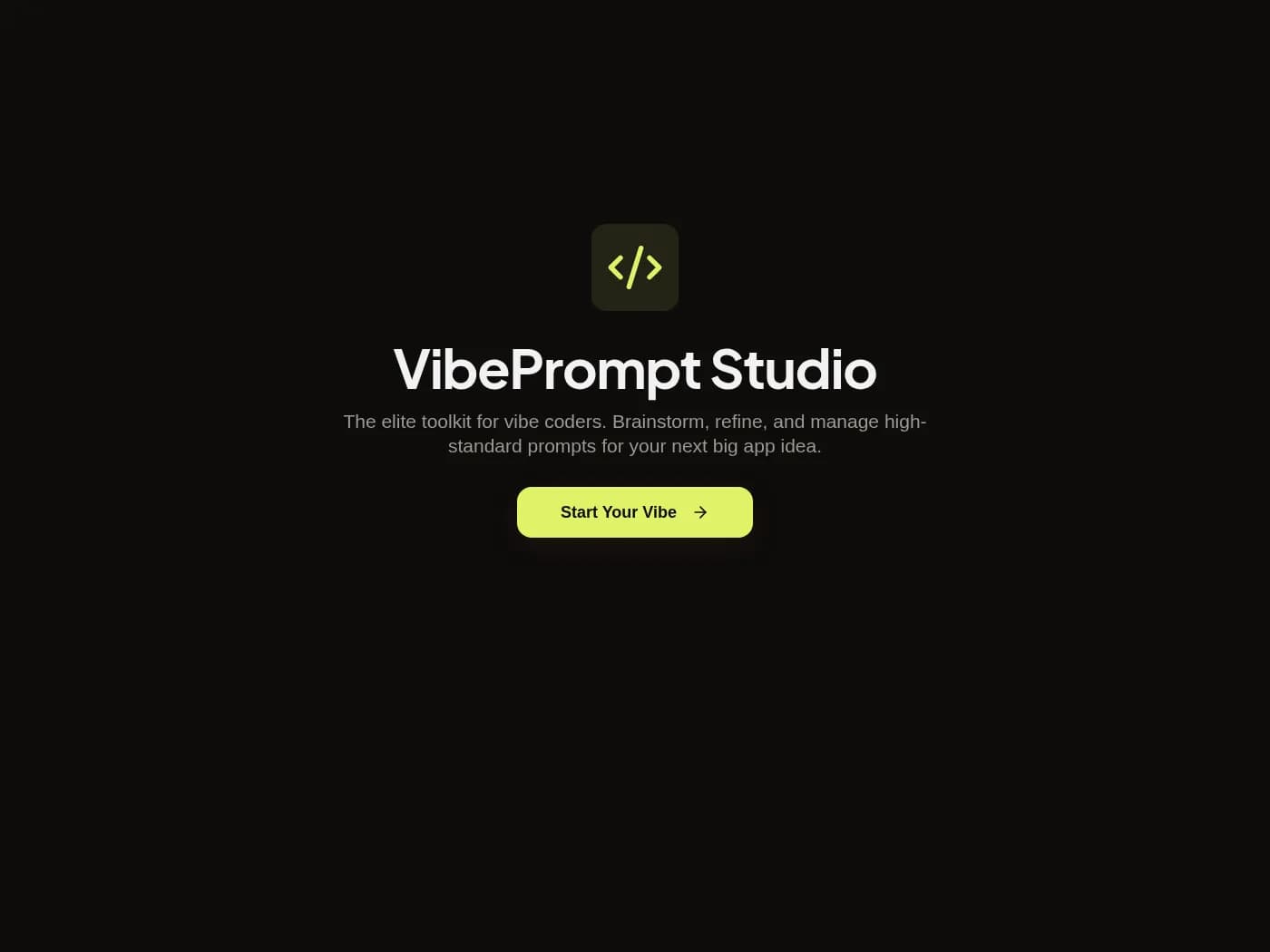 VibePrompt Studio