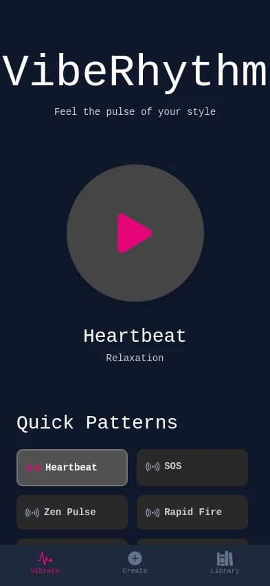 VibeRhythm App
