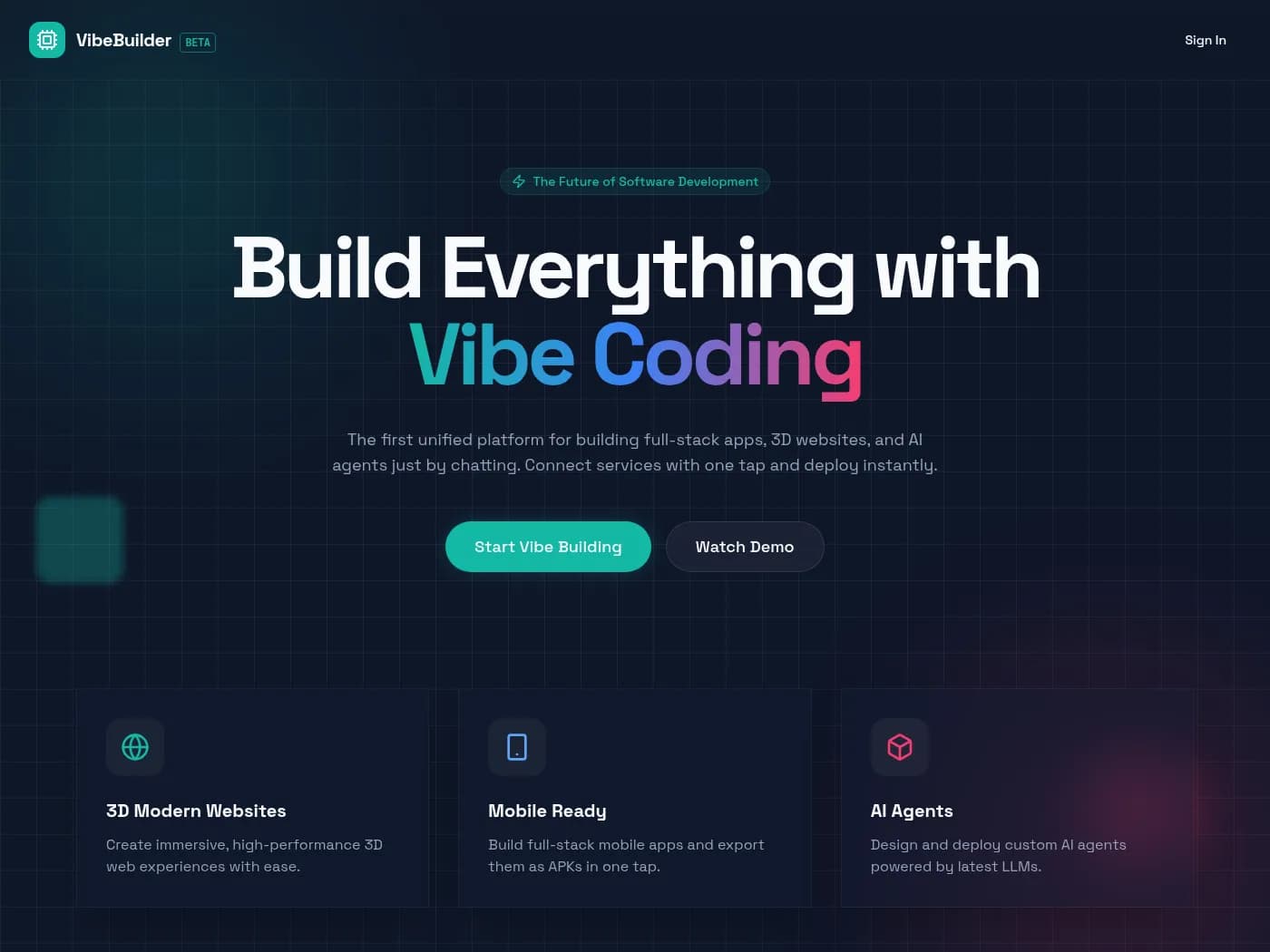 VibeBuilder AI Studio