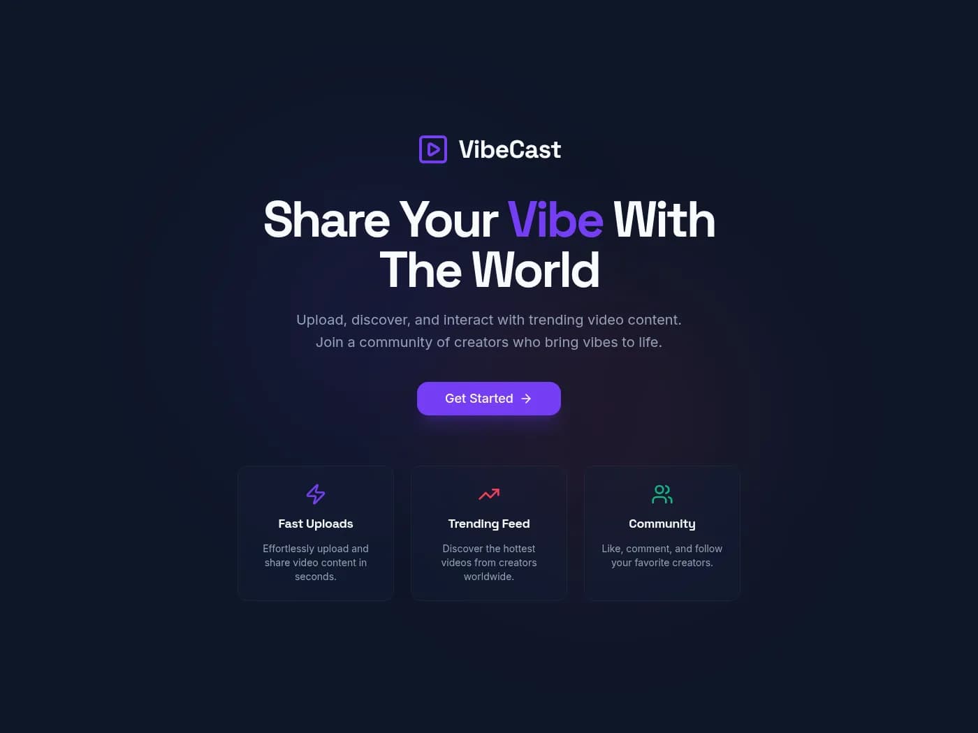 VibeCast MVP