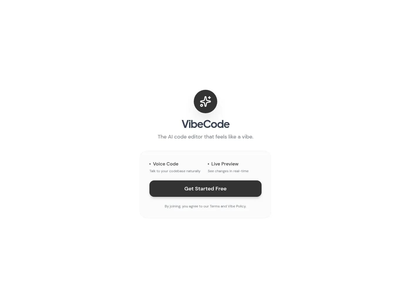 VibeCode Clone