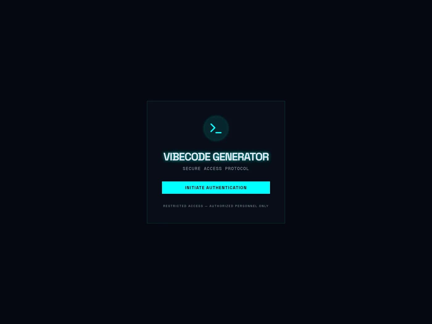 VibeCode Generator