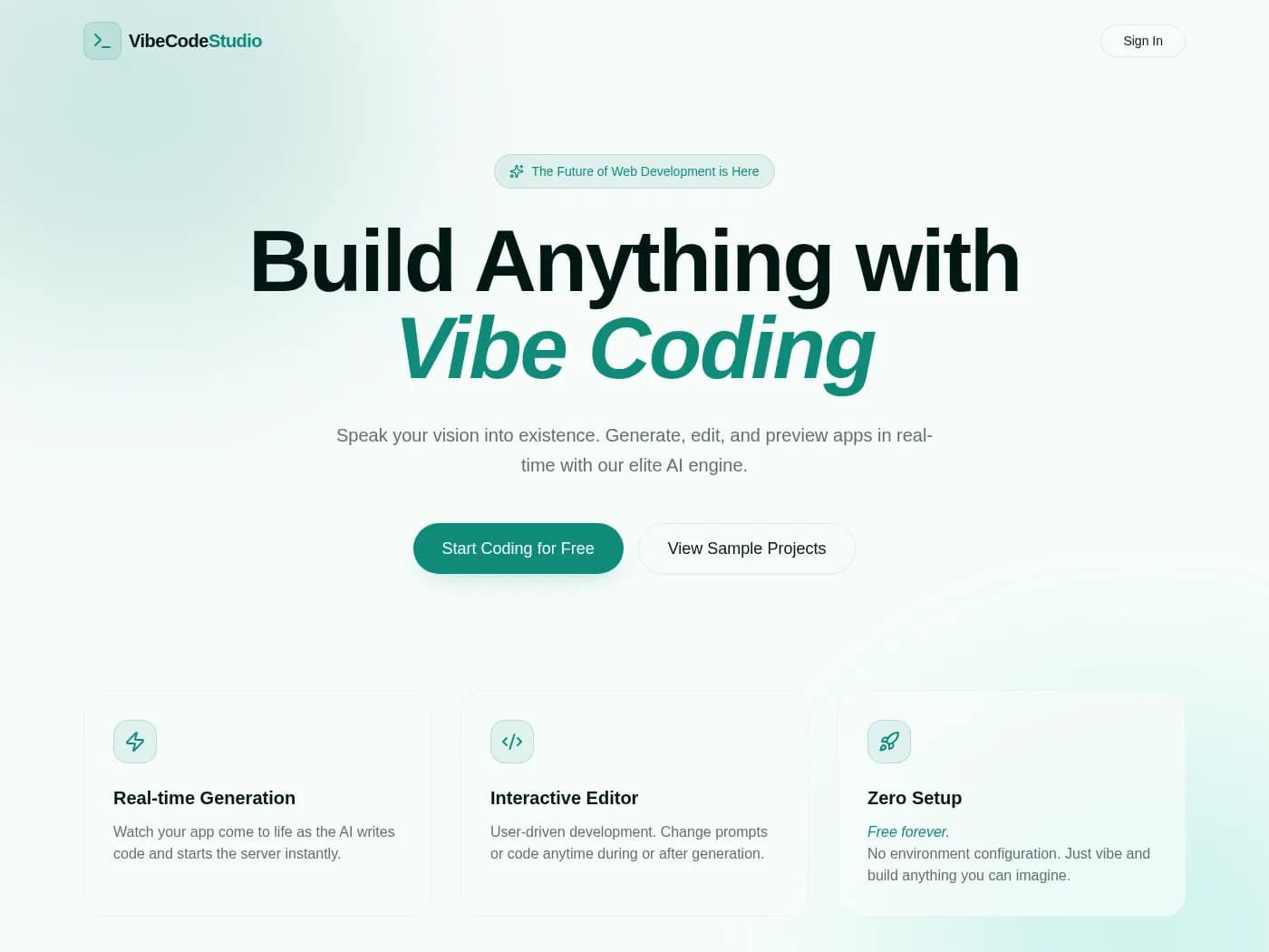 VibeCode Studio