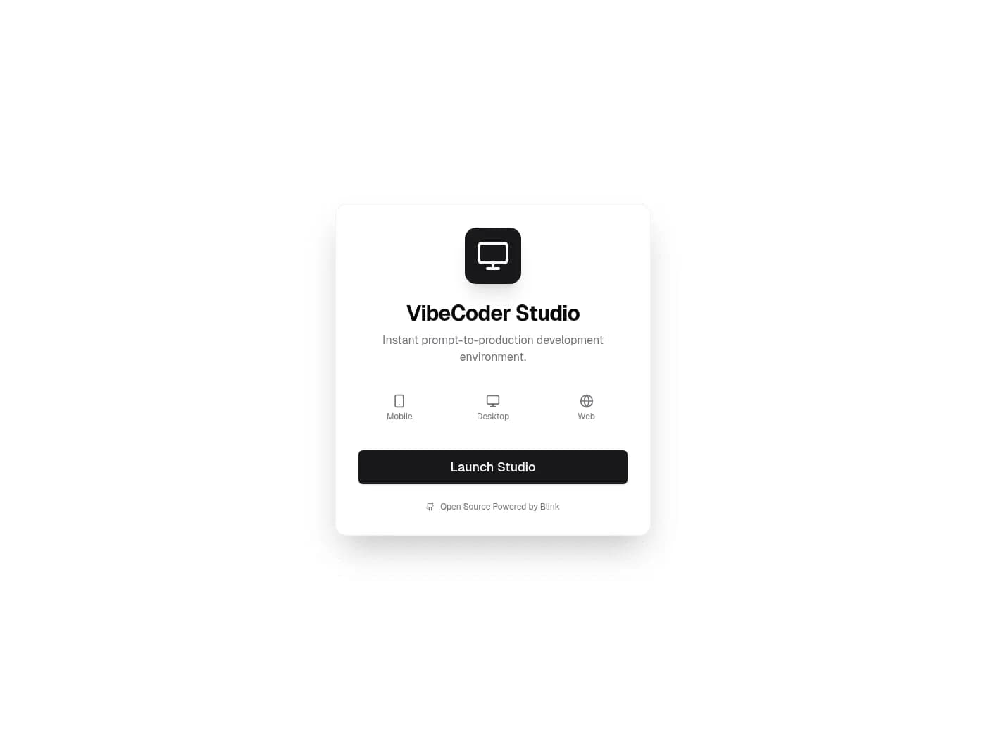VibeCoder Studio