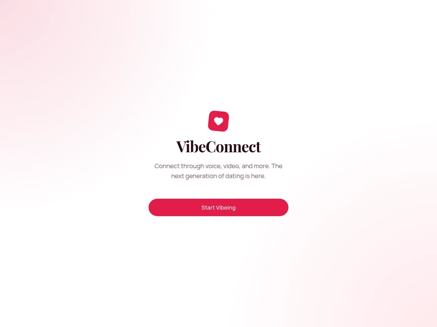 VibeConnect Dating Network