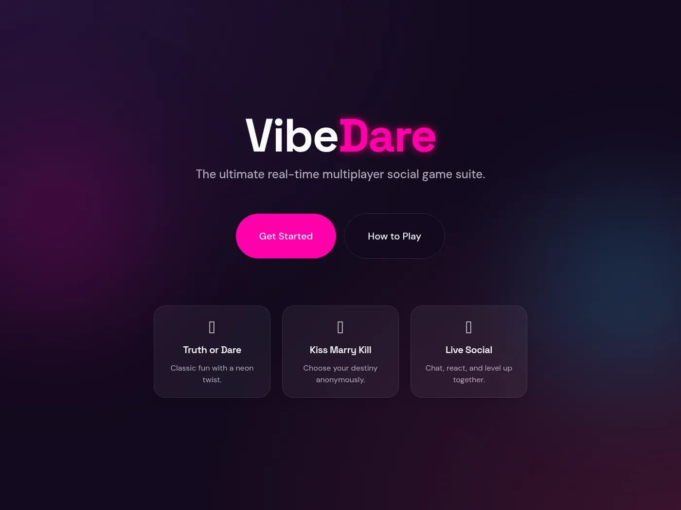 VibeDare Multiplayer Suite