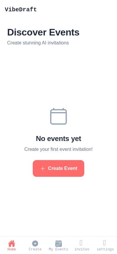 VibeDraft AI Inviter