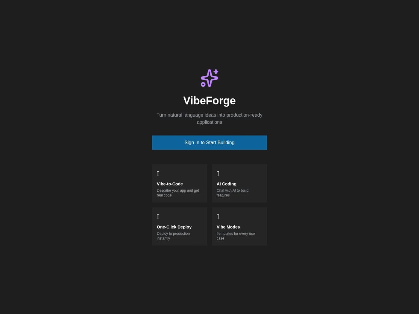 VibeForge Platform