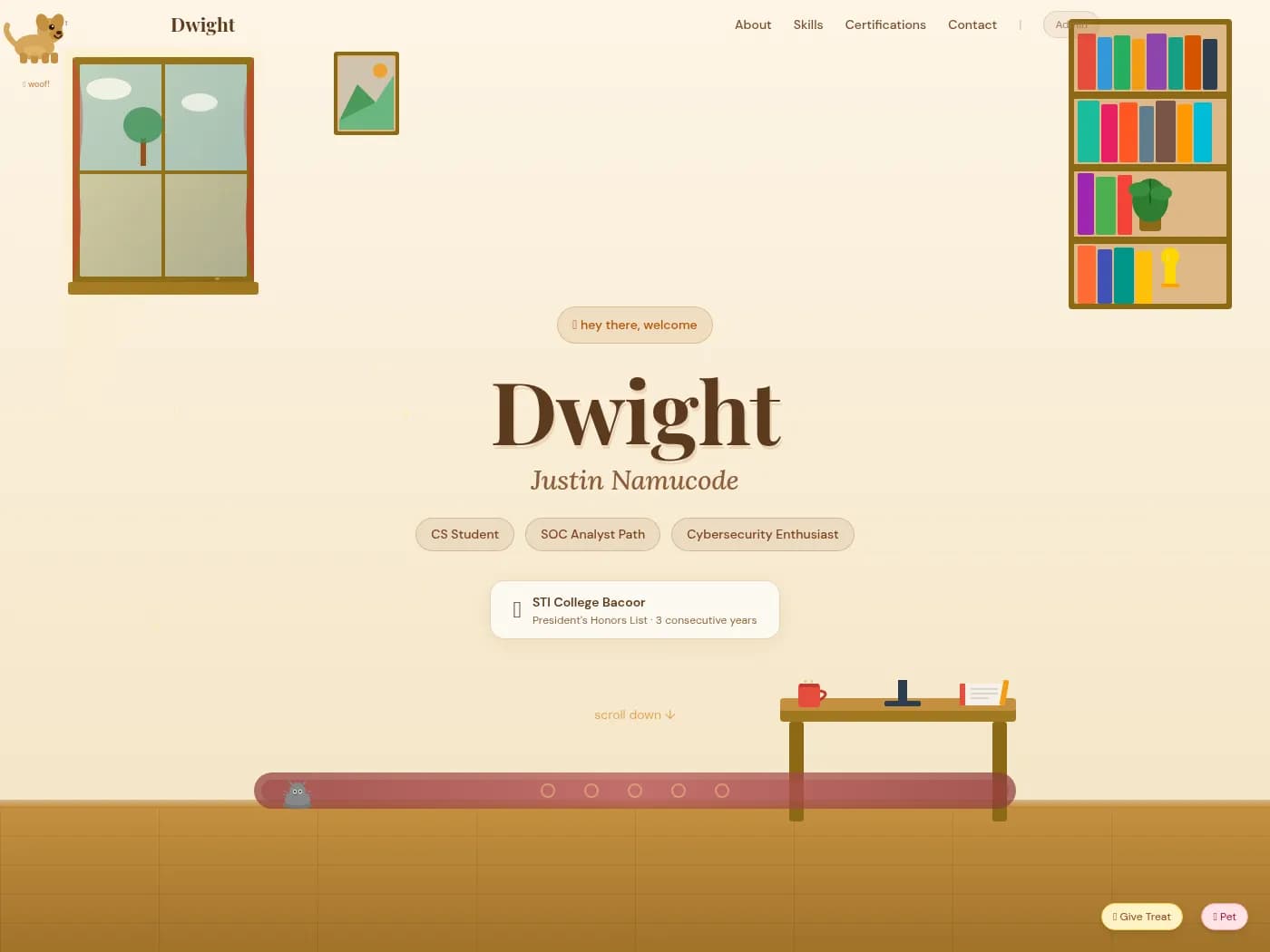Vibey Dwight Portfolio
