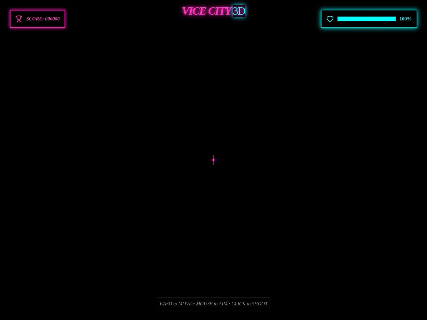 Vice City 3D Web Game