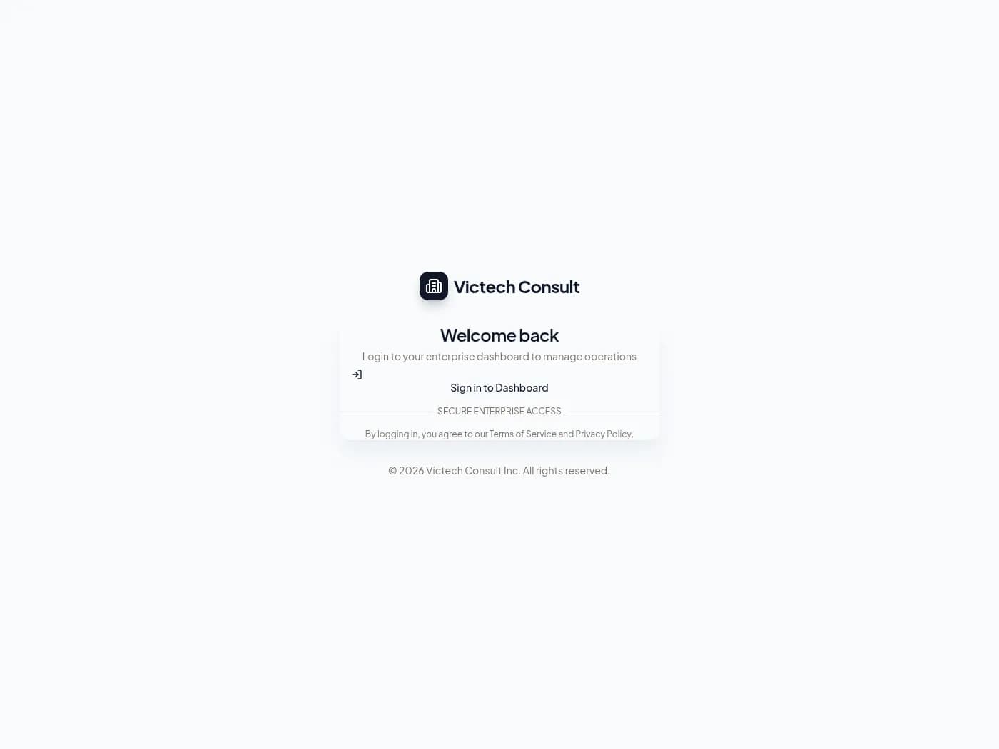 Victech Consult Dashboard