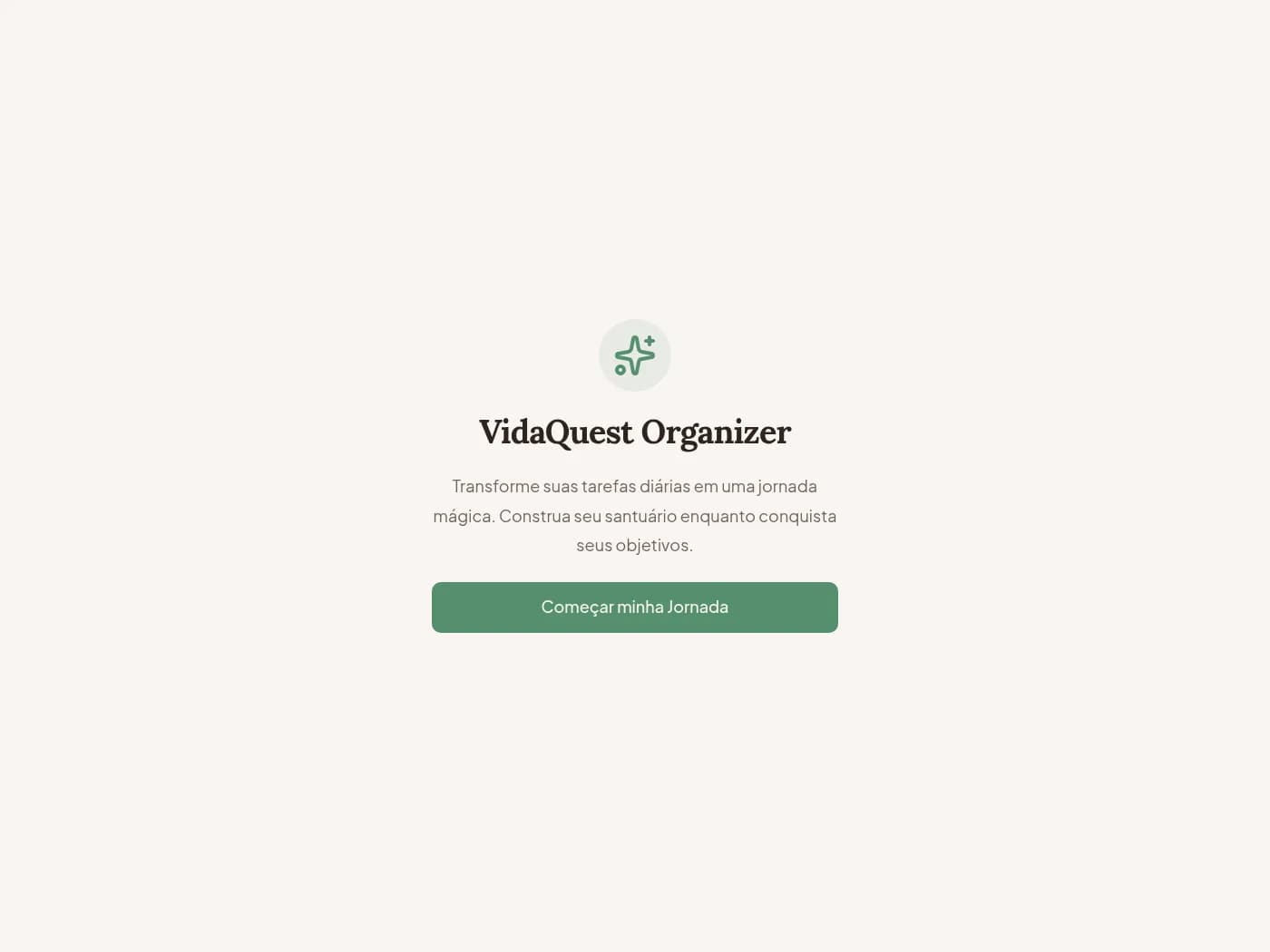 VidaQuest Organizer
