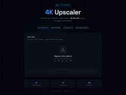 4K Video Upscaler