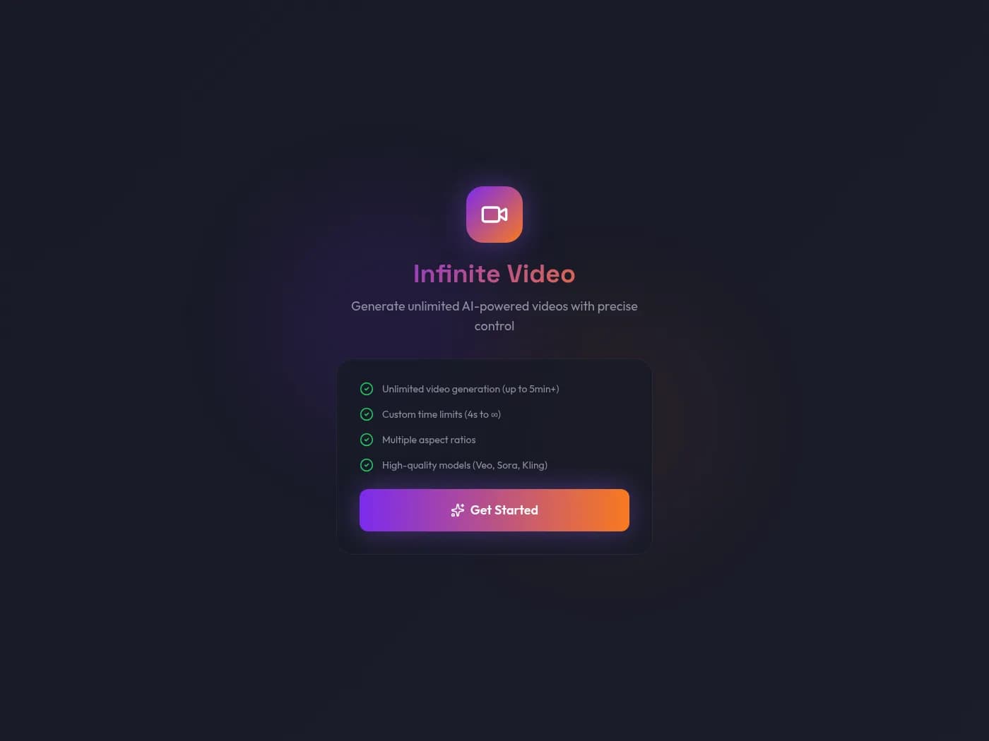 Infinite Video Generator
