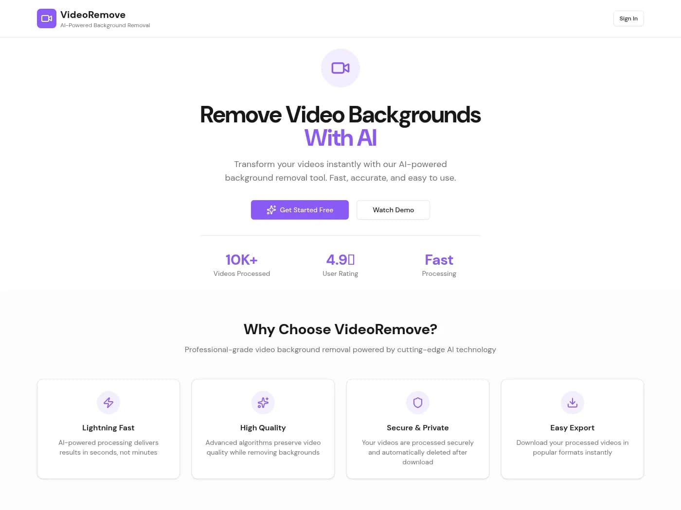 Video Background Remover