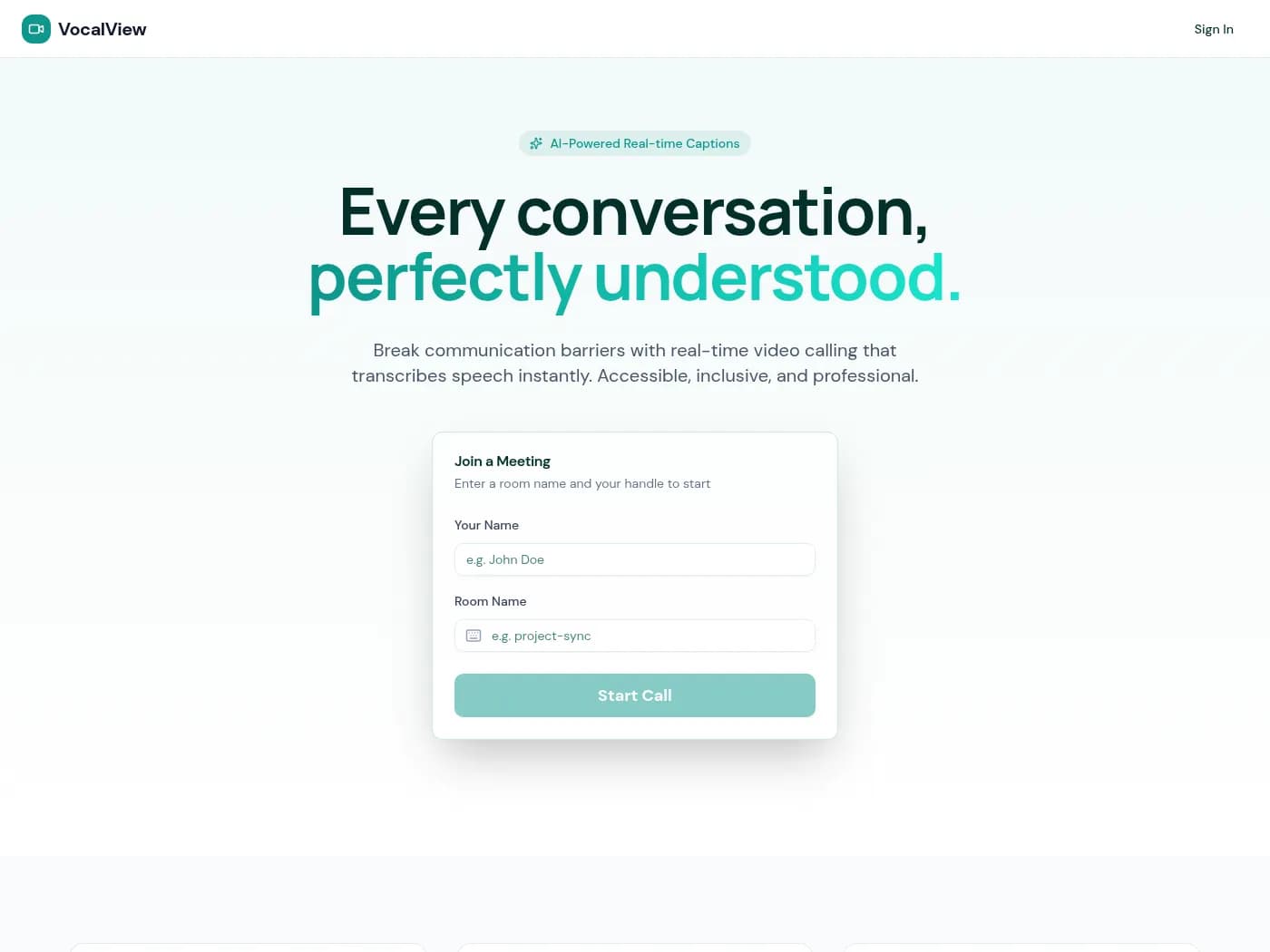 Captioned Video Calls